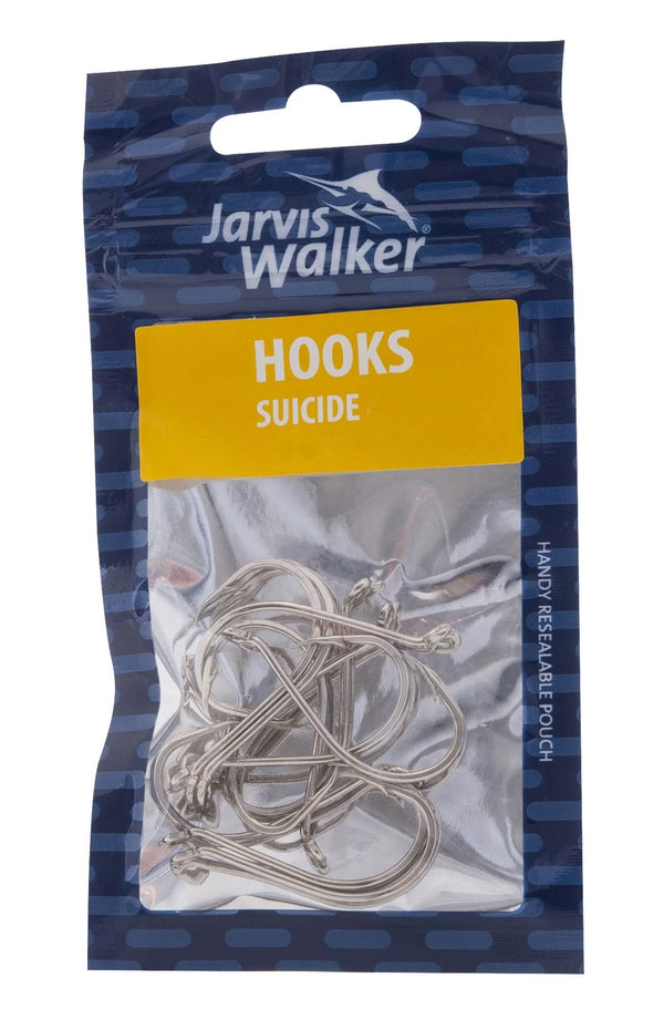 Jarvis Walker Nickel Suicide Beak Hook Value Pack | Davo's Tackle Online