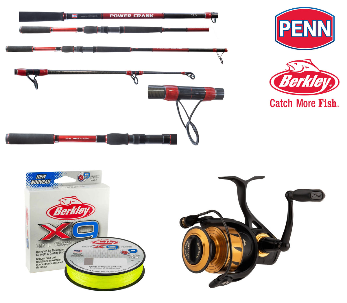 Penn SSVI Beach & Rock Casting Pack | Davo's Tackle Online