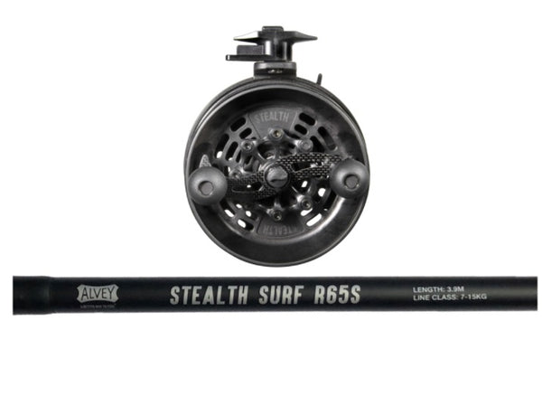 Alvey C65S Rod and Stealth Sidecast Reel Combo | Davo's Tackle Online