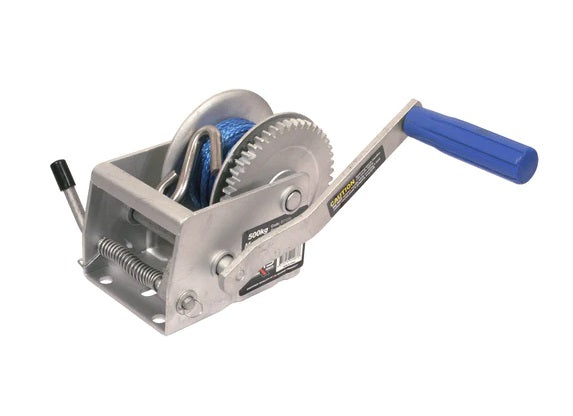 Axis 811230 Hand Winch Spectra Rope with S Hook | Davo's Tackle Online