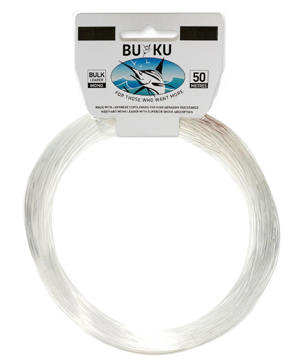 Buku BU106 Mono Game Fishing Leader Material Coil | Davo's Tackle Online