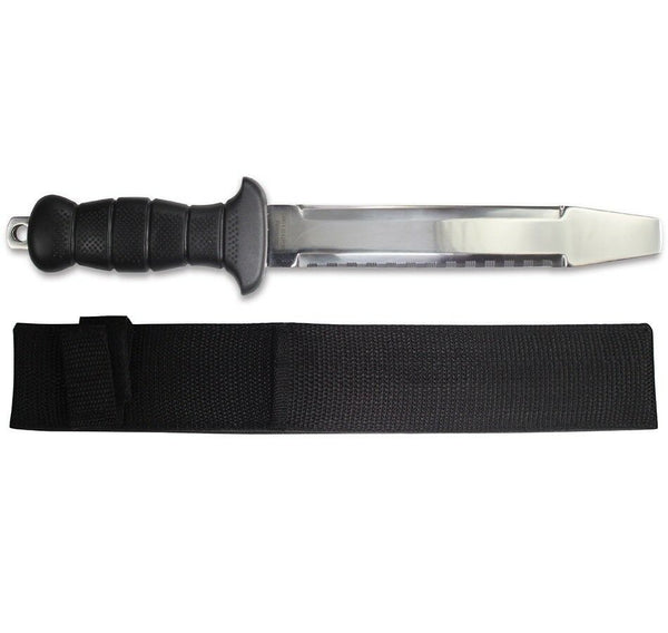 Land and Sea Abalone Tool 420 Dive Knife with Sheath | Davo's Tackle Online