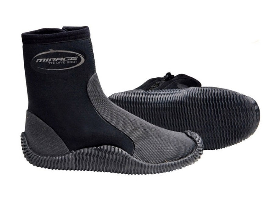 Mirage Rockhopper Black-Grey Rock Spike Boot | Davo's Tackle Online