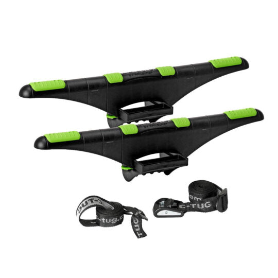 Railblaza C Tug R Adjustable Rail Mount Kayak Canoe Trolley Cart ...