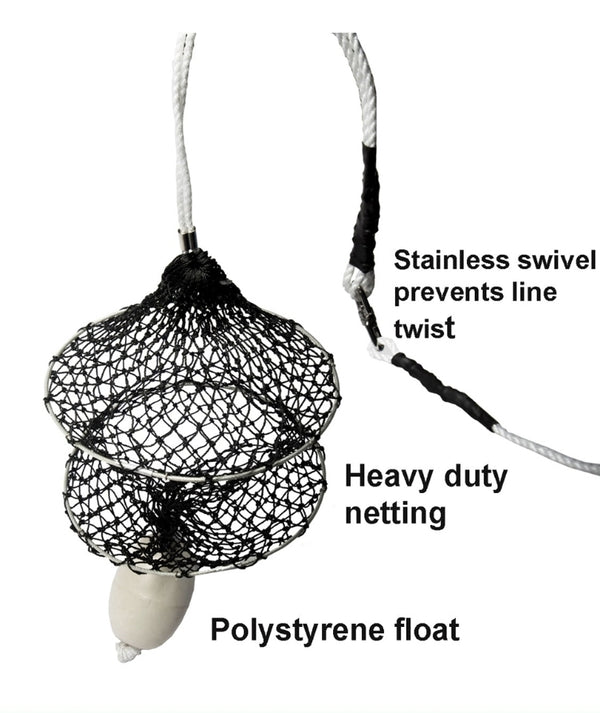 Hookem Complete Fish Scaler Bag with Ring 10mm Holes SCALBAGRING SMHOLE ...