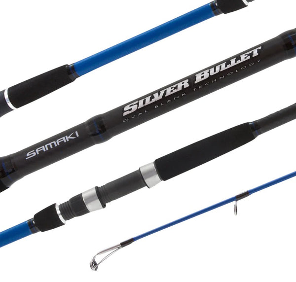 Samaki Silver Bullet Performance Surf Casting Spin Rod | Davo's Tackle ...