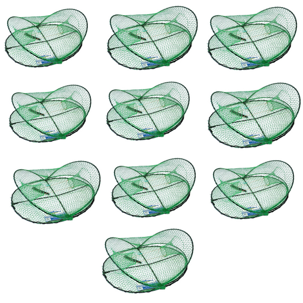 10 Pack Bulk Wilson Green Opera House Yabby Trap Pots | Davo's Tackle ...